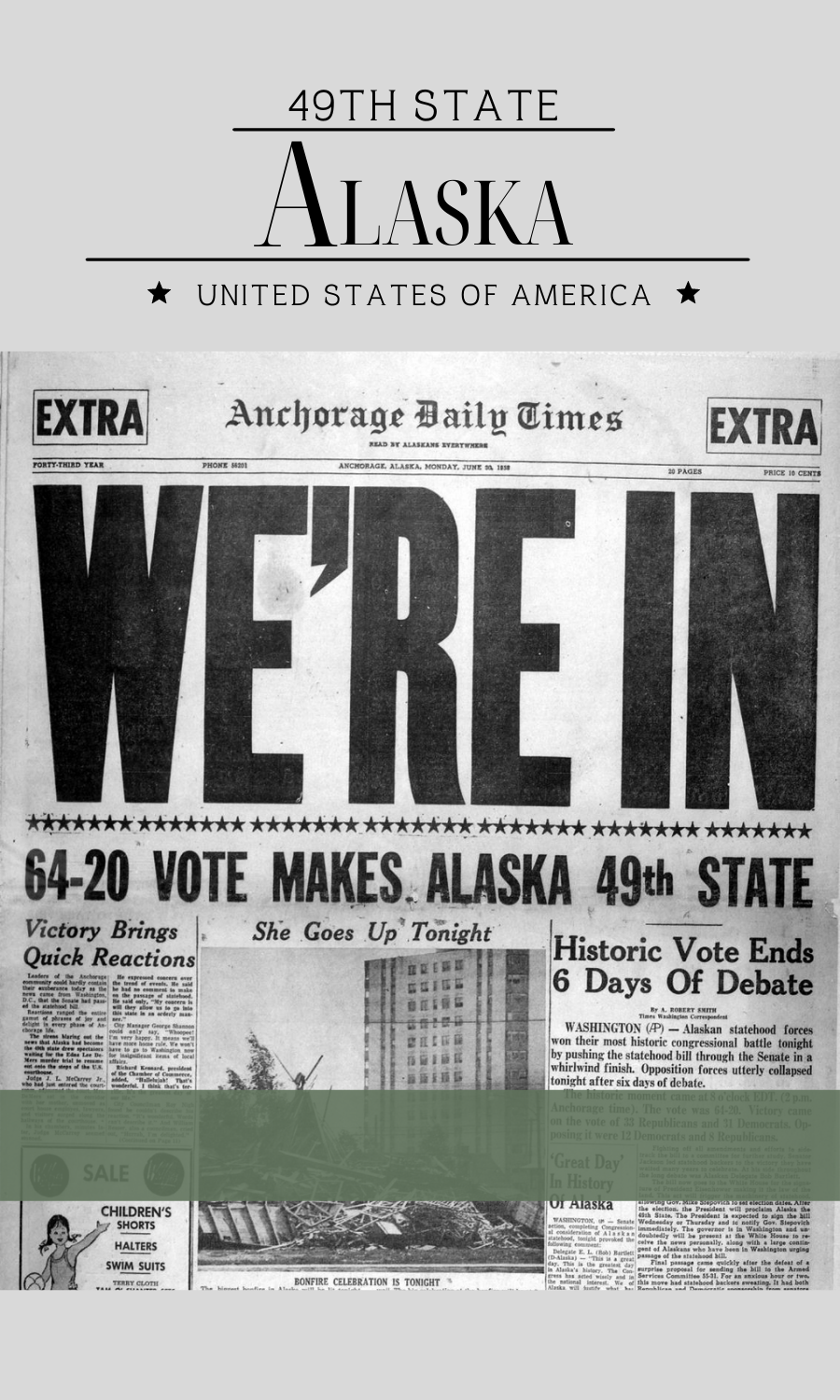 Year Alaska Became State Alaska Purchase: When And Why Did The United